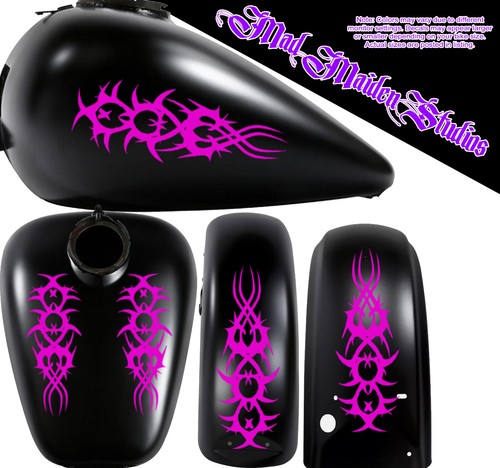 Motorcycle & Trike Pinstripe decals set for Harley Honda Yamaha Victory ...