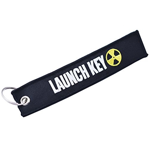 Apex Imports Nuclear Launch Key Remove Before Flight Style Key Chain 5. ...