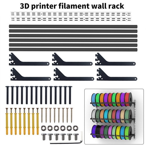 3D Printer Consumables Rack Wall-mounted Support Sturdy Lightweight | eBay