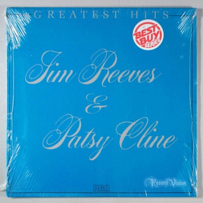 Jim Reeves & Patsy Cline GREATEST HITS, Vinyl, RCA PROMO (1981) Factory ...