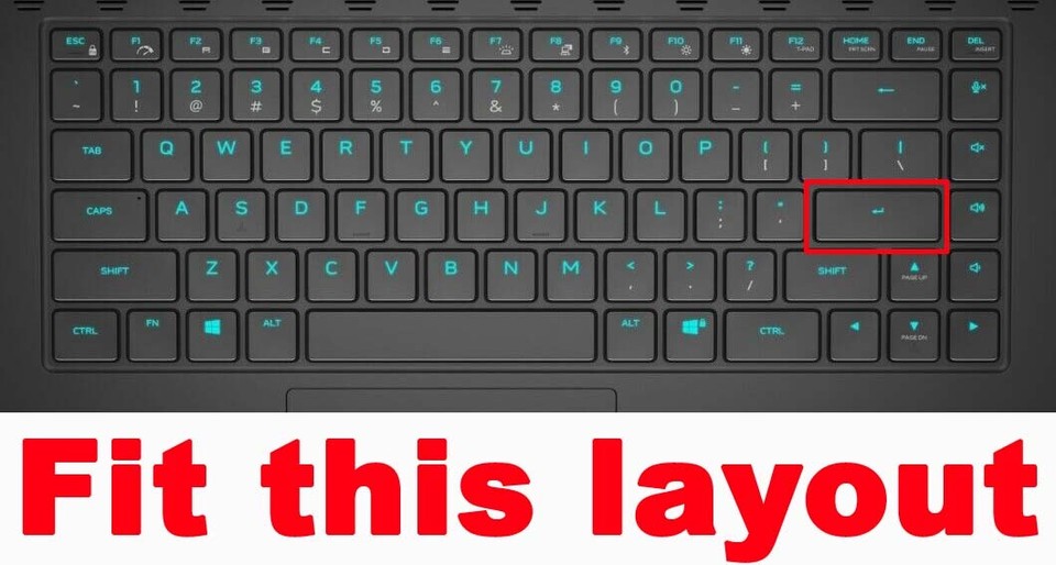 Keyboard Skin Cover Protector for Dell Alienware m16 R1/R2 | eBay