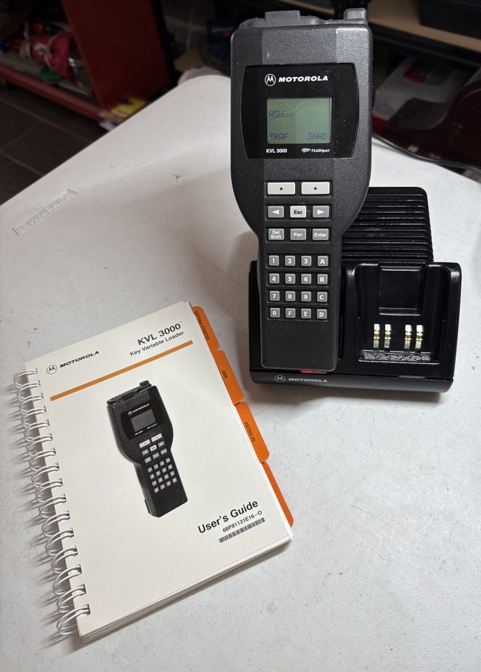 Motorola KVL3000 DES, DVI-XL, Keyloader, Key Variable Loader | eBay