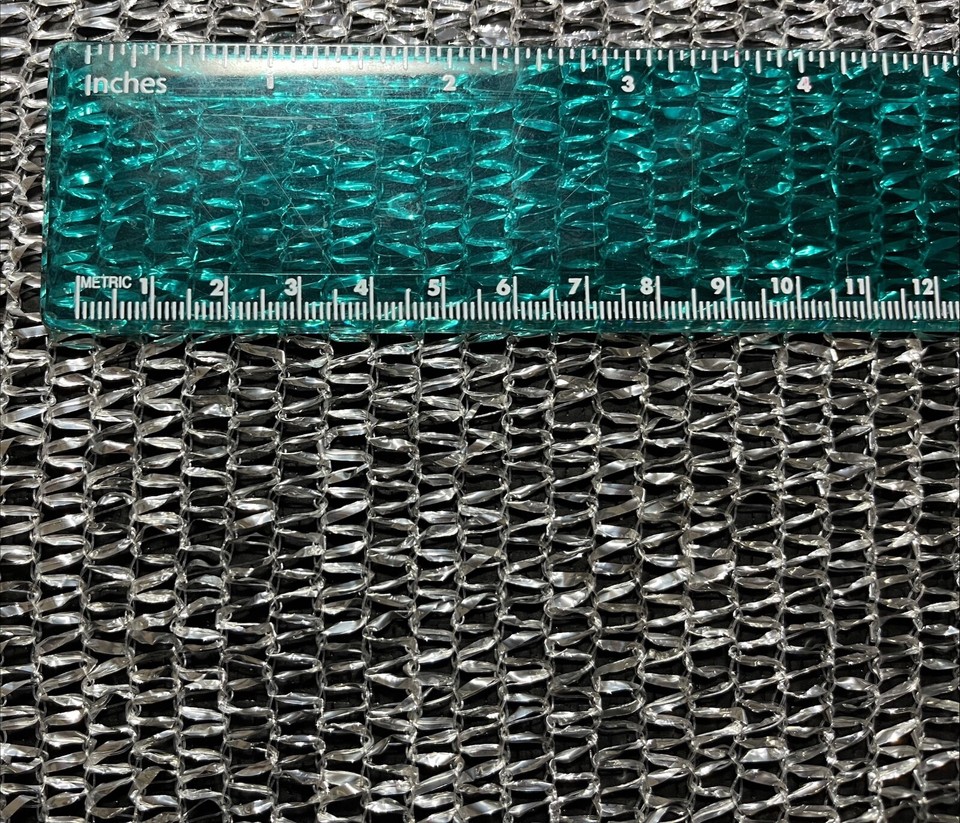 Reflective 50% Silver Lining Heat Reflector Shade Cloth- Summer Time ...