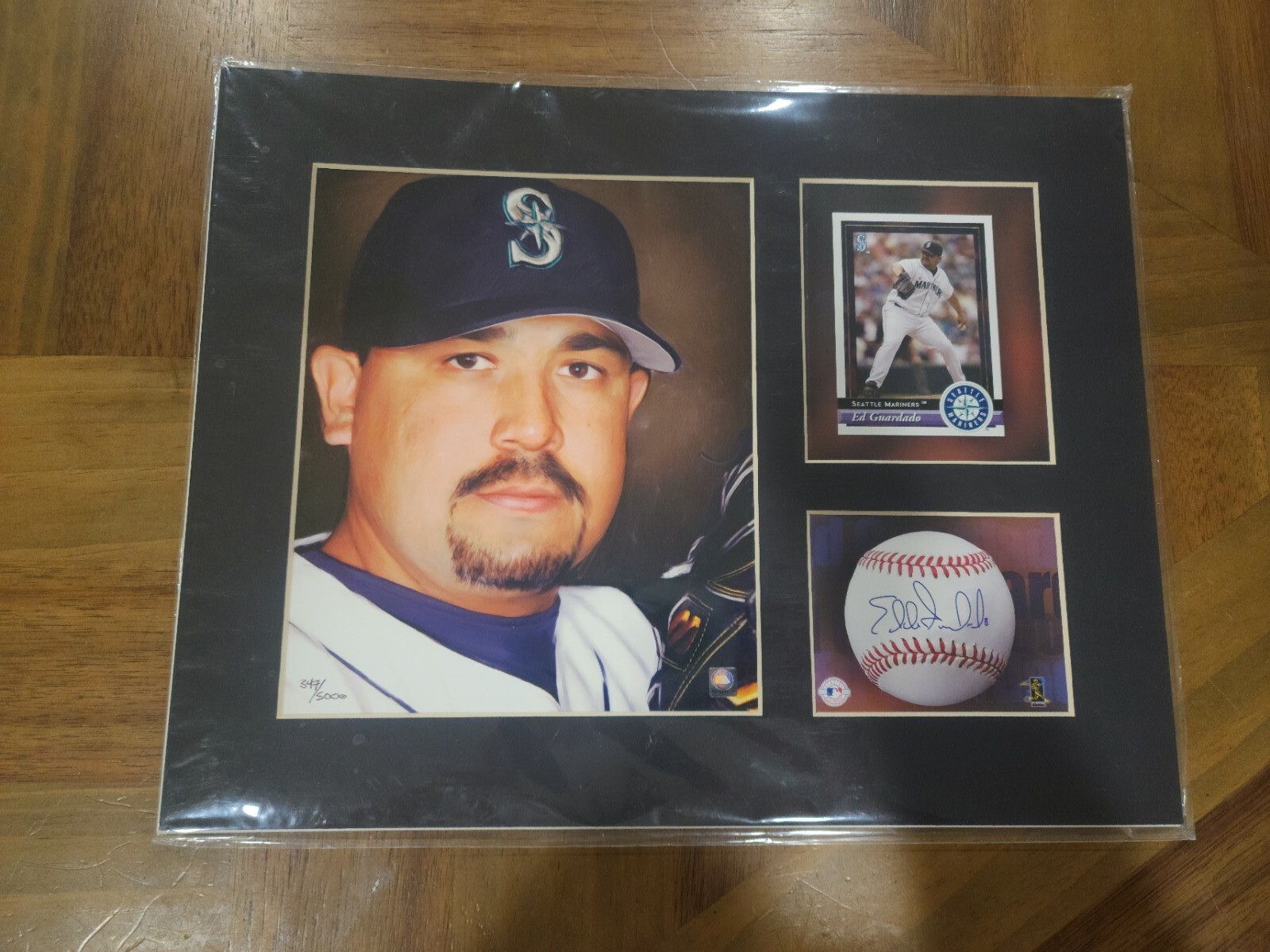Seattle Mariners Toon Art 347 Of 5,000 Print Ed Guardado MLB Baseball ...
