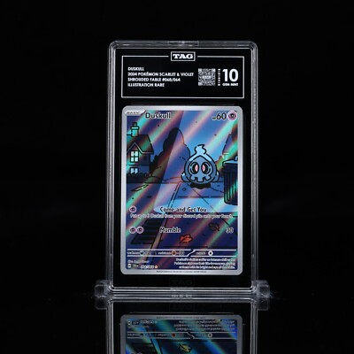 TAG 10 Duskull 068/064 Sv: 2024 Shrouded Fable Illustration Rare PSA | eBay