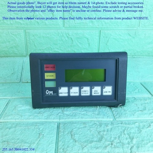 AUTOMATION DIRECT OPtiMate OPti Mate OP-640, LCD as photo, sn:random ...