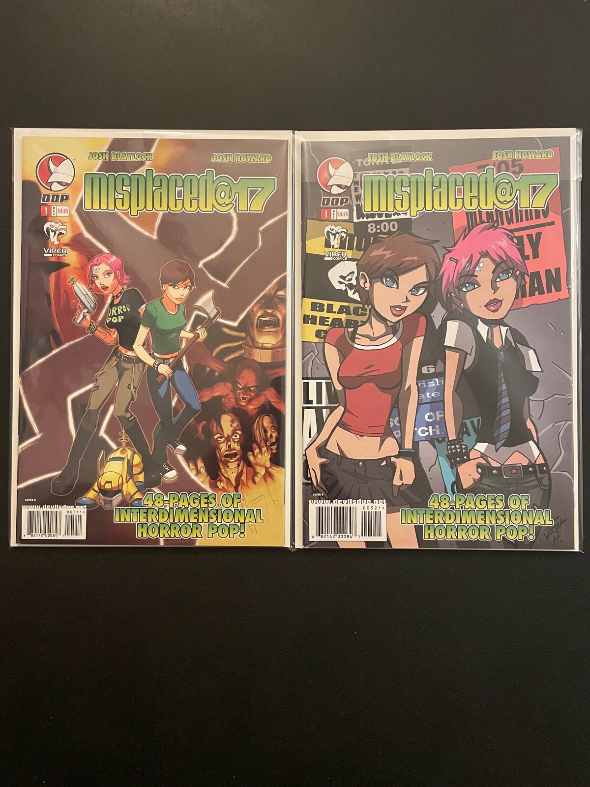 Misplaced @ 17 1 w/ Variant High Grade DDP Comic Book D19-68 | eBay