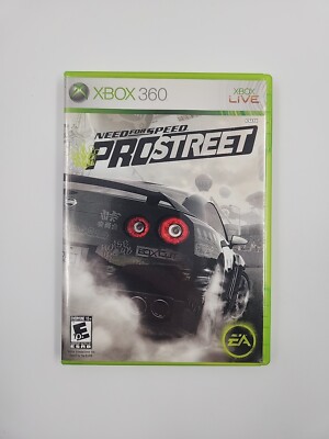 Need for Speed ProStreet Xbox 360 Complete CIB 14633155600| eBay