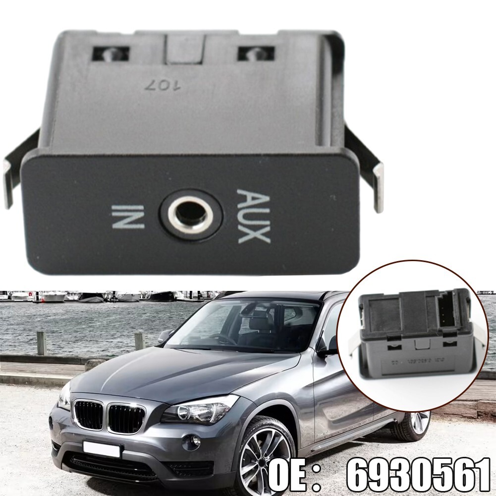 Durable Black Audio Plug for BMW 1 3 5 6 7 X3 X5 SERIES E60 E61 E81 E87 E90 | eBay