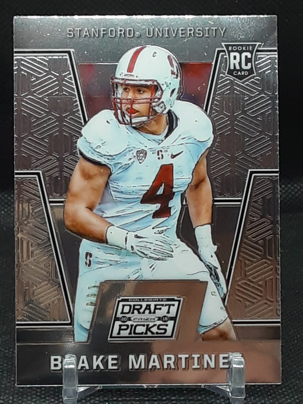 BLAKE MARTINEZ 2016 PRIZM DRAFT ROOKIE PACKERS GIANTS STANFORD CARDINAL ...