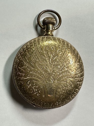 Antique 18 Size Monarch Gold-Filled Empty Pocket Watch Hunting Case WS ...
