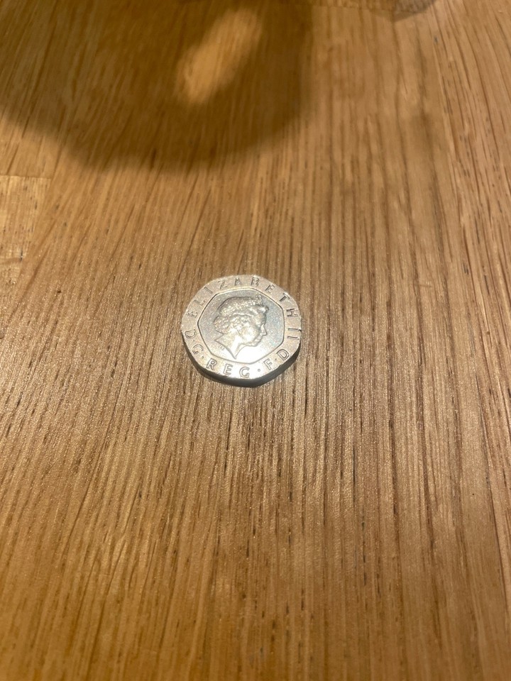 2008 Royal Mint Mule Coin Undated 20p Pence Error Coin Circulated ...