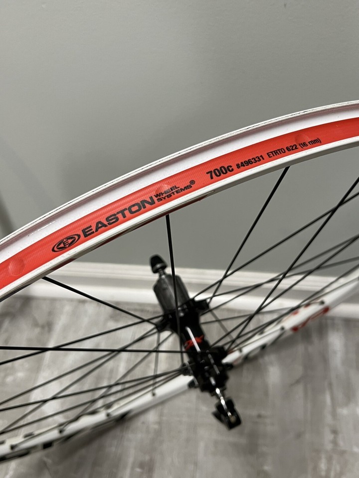 Set of 29” 700c x 19mm Easton EA70 XC DISC Tubeless Ready Wheels HG Hub ...