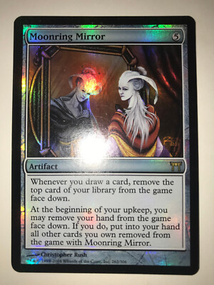 Moonring Mirror FOIL Champions of Kamigawa LP/NM Artifact Rare MTG | eBay