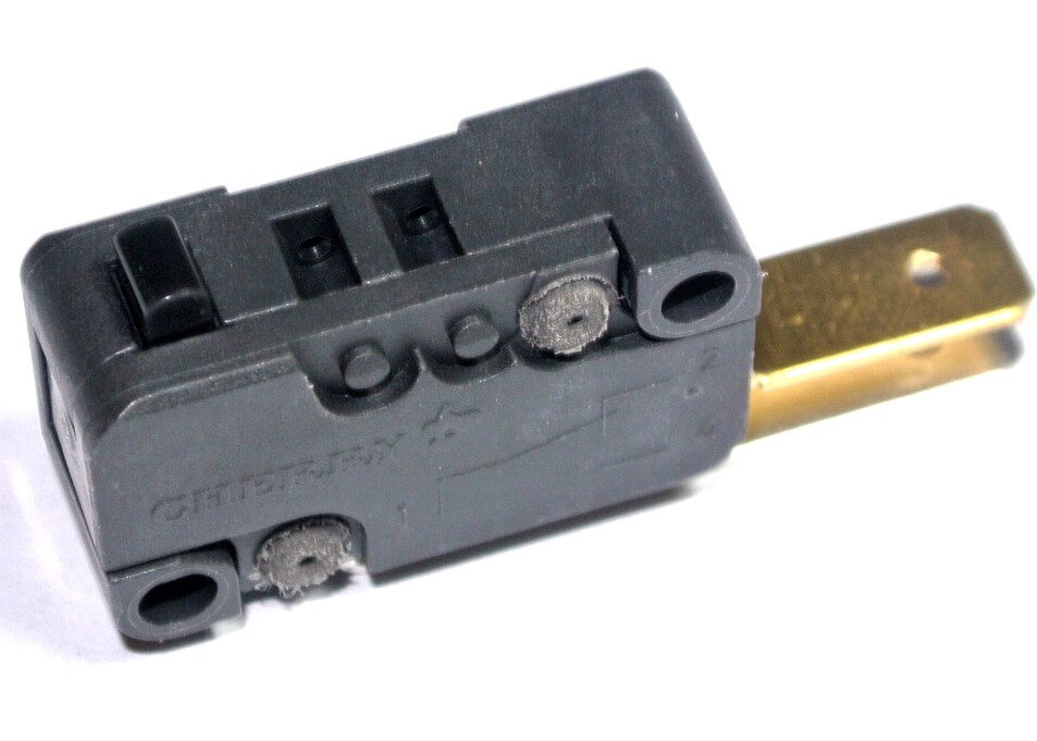 D41Y CHERRY Switch Snap Action N.O. SPST Button 0.1A 250VAC D411-Y5AA ...