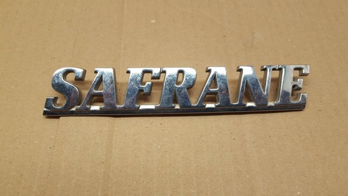 RENAULT SAFRANE MONOGRAMME LOGO EMBLÈME INSIGNE | eBay