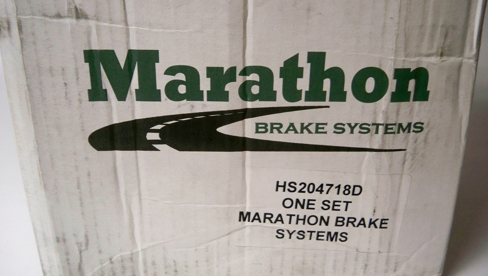 *NEW* Marathon Brake System HS204718D Linings (1 Set) | eBay
