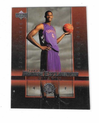 Vintage 2003-04 Upper Deck Rookie Exclusives Chris Bosh Rookie Card | eBay