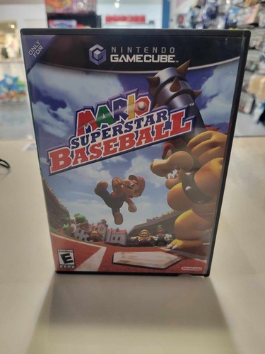 Mario Superstar Baseball (Nintendo GameCube, 2005) CIB Complete with ...