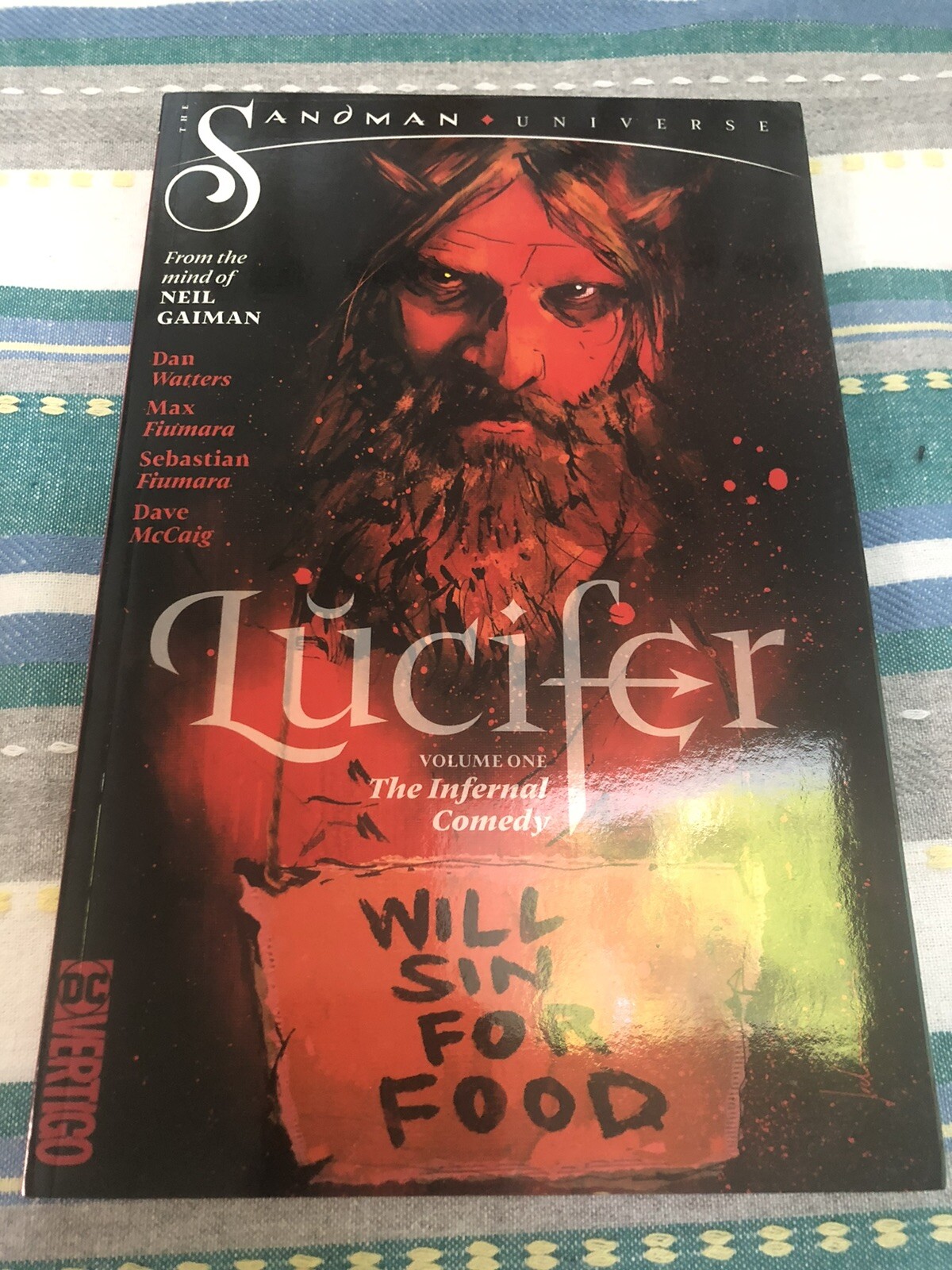 Lucifer Volume 1: The Infernal Comedy Sandman Neil Gaiman DC Vertigo | eBay