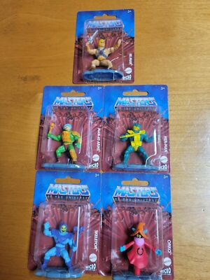 new Masters of the Universe* MOTU* Micro Collection * Complete Set of 5 ...
