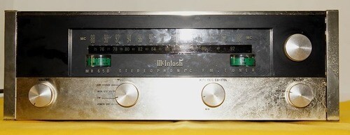 [Maintained] McIntosh MR 65B FM Stereo Vacuum tube Tuner w/Wood Case ...