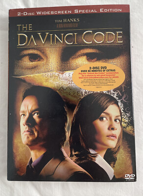 The Da Vinci Code (2-Disc Special Edition DVD, 2006) Tom Hanks - New ...