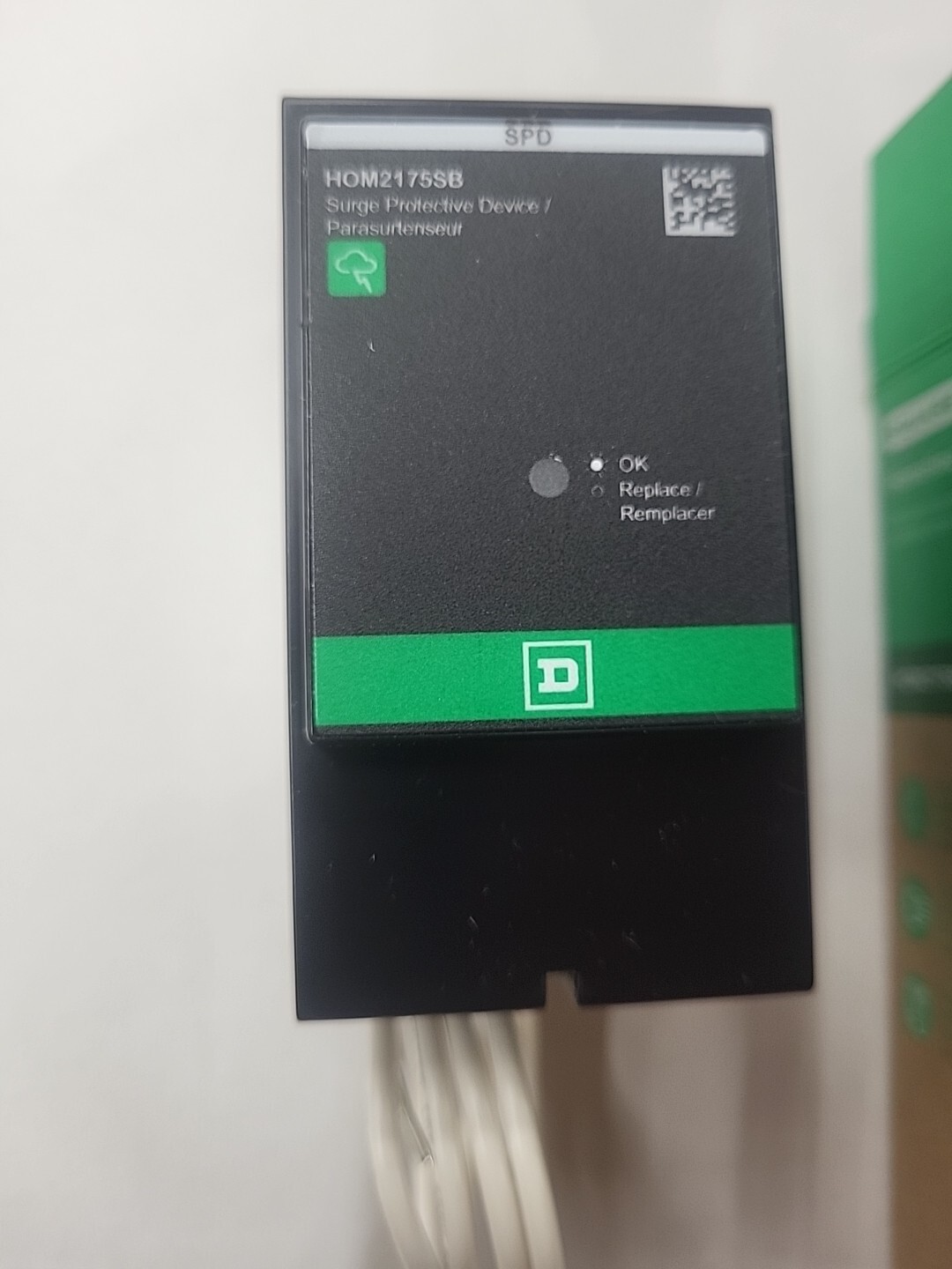 Square D HOM2175SB Homeline Surgebreaker 2-Pole 120/240 V 22.5kA Surge ...