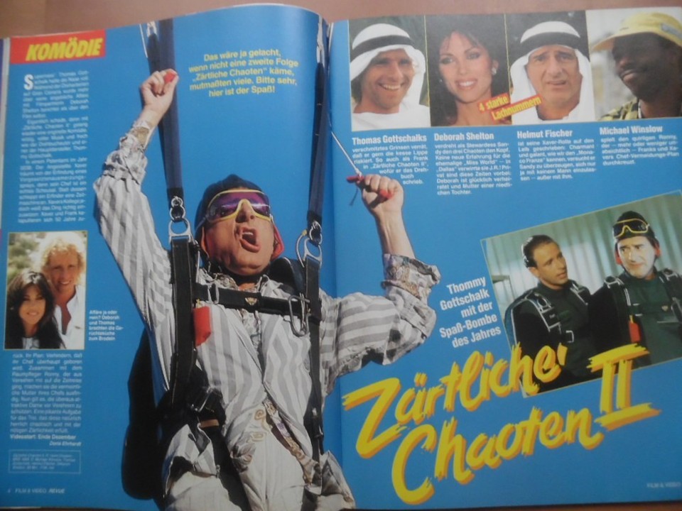 VIDEO MAGAZIN 1-1989 Dolph Lundgren Samantha Fox Theresa Russel ...