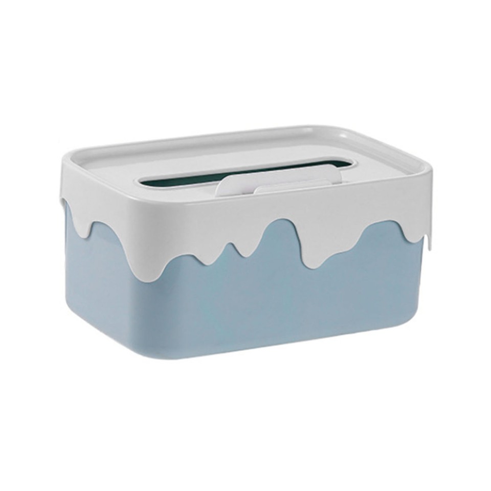 Desktop Tissue Box Cute Multifunctional Paper Towel Storage Box For ...