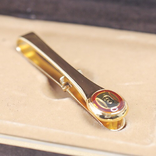 Gucci Old Interlocking GG Logo Tie Pin Cufflinks Bakelite Brown | eBay