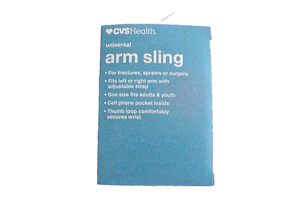 CVS Health Adult Size Universal Arm Sling Black New | eBay