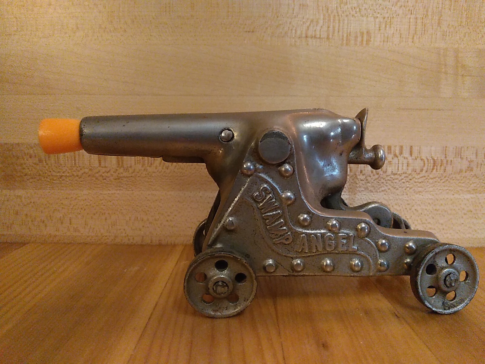 Vintage Cast Iron Cap Gun Toy Cannon "Swamp Angel" Nice Rare Toy | eBay