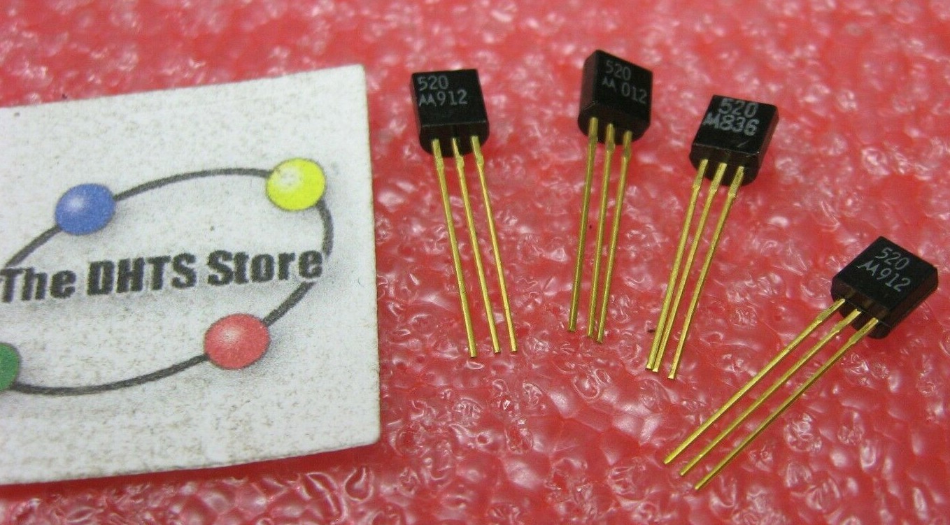 520 Motorola Transistor NPN Silicon TO-92 - NOS Qty 4 | eBay