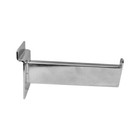 Chrome Slatwall Rectangular Tube Straight Arm Faceout Hook Panel Set 10 ...