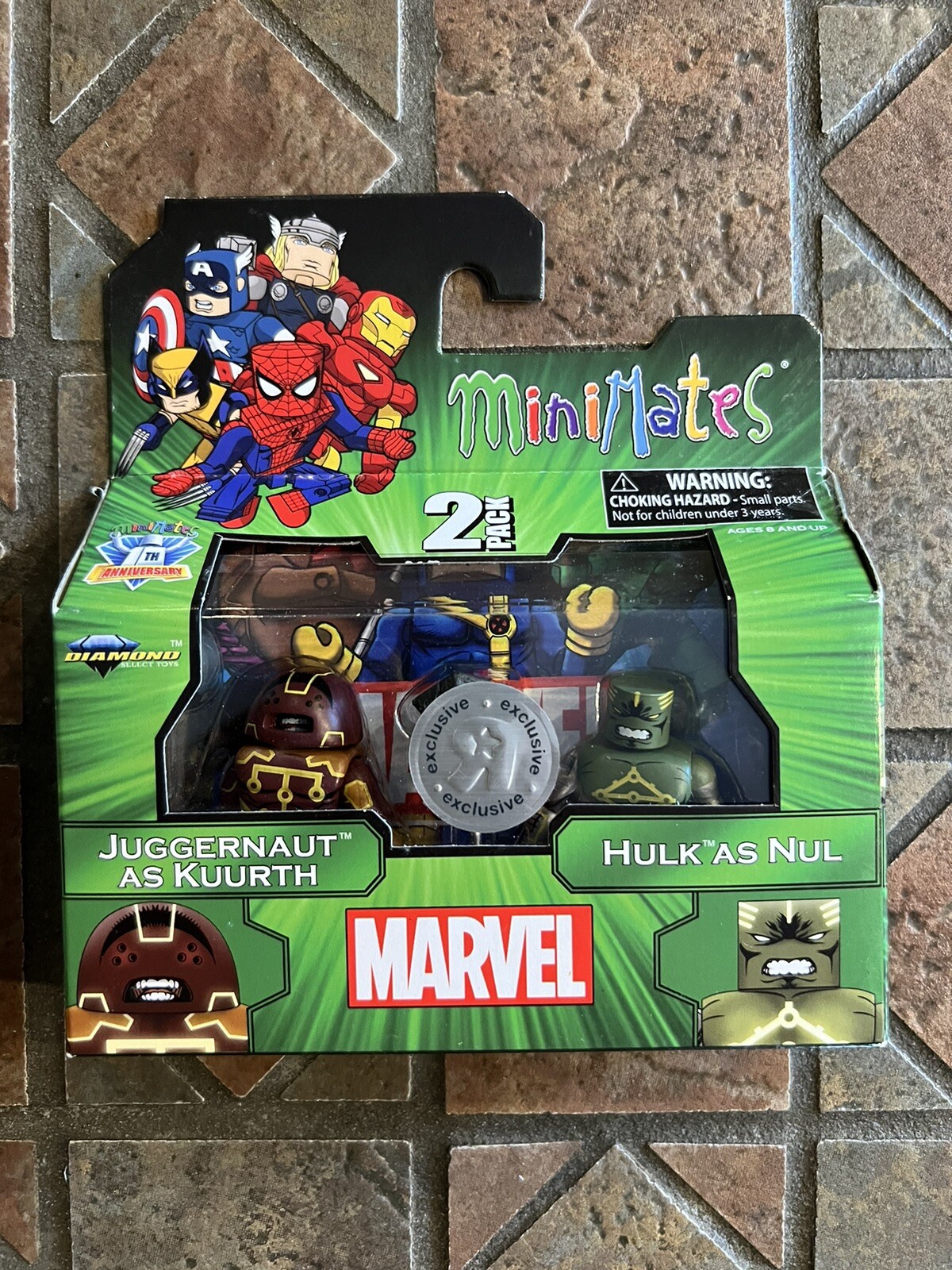 Marvel Minimates JUGGERNAUT KUURTH & HULK NUL TRU Exclusive Wave 15 | eBay
