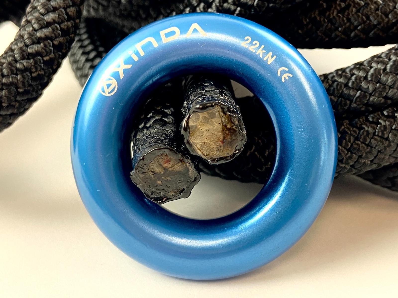 Rope 50 ft/ Aluminum O-Ring/ Locking Carabiner Climbing Kit | eBay