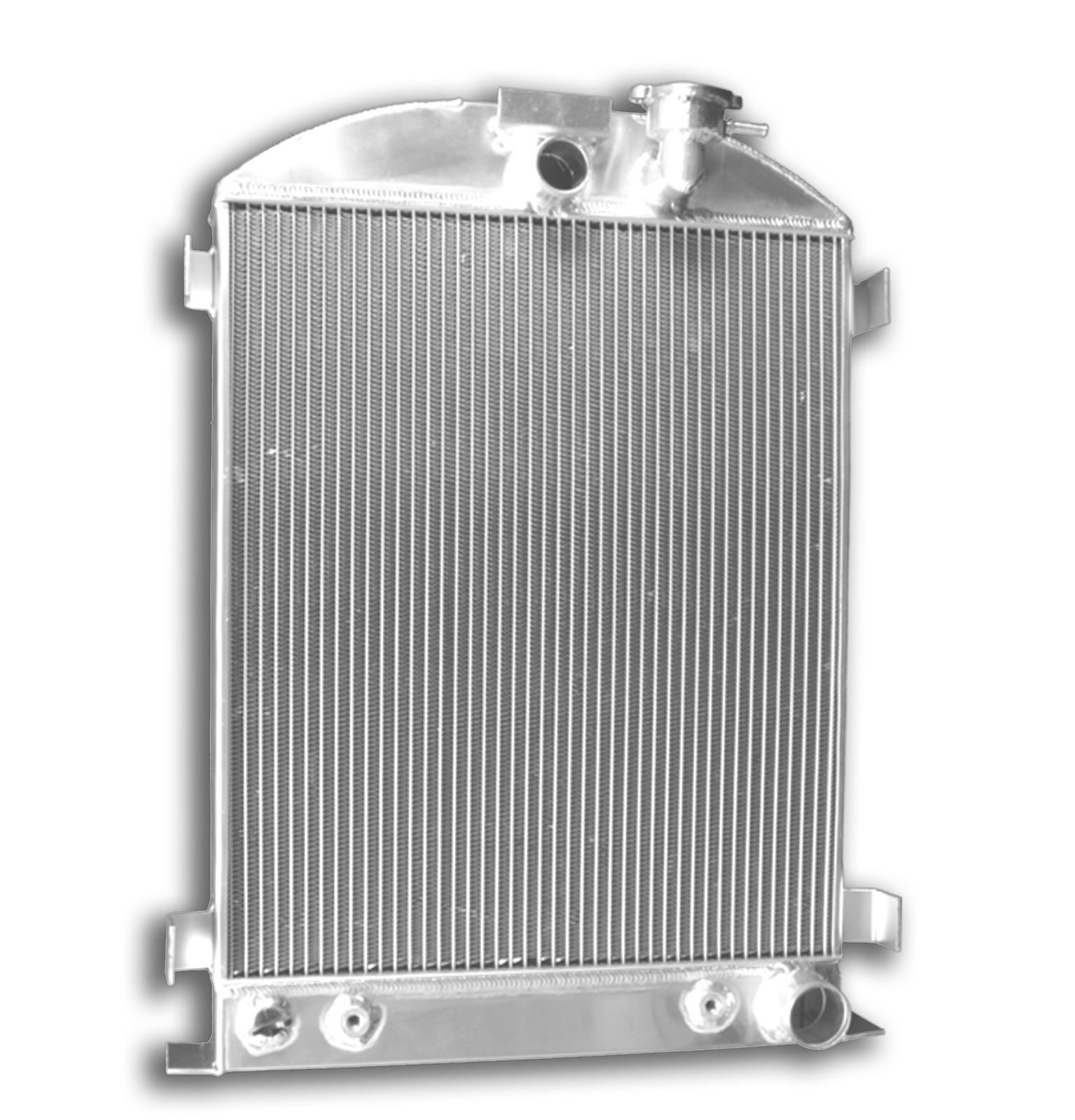 All Aluminum Radiator Fit For 1937-1938 Ford With Chevy V8 Engine Swap ...