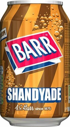 Barr Cherryade Lemonade DNB Shandy Cola Bubblegum Ginger Fizzy Drink ...