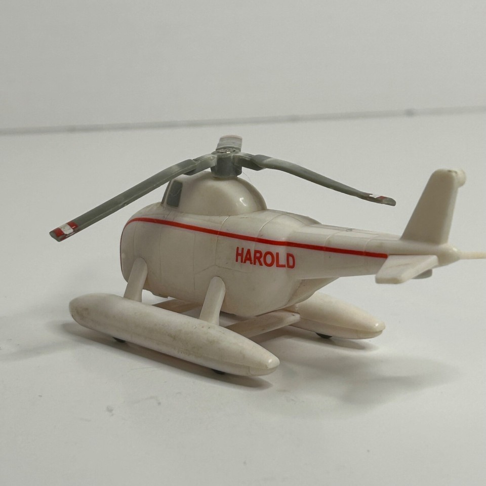 Thomas Train Engine & Friends Trackmaster Harold Helicopter with Wheels ...