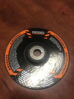 New OEM Parts 7” Grinding Wheel RIDGID R1020/R10202 7" CORDED ANGLE ...