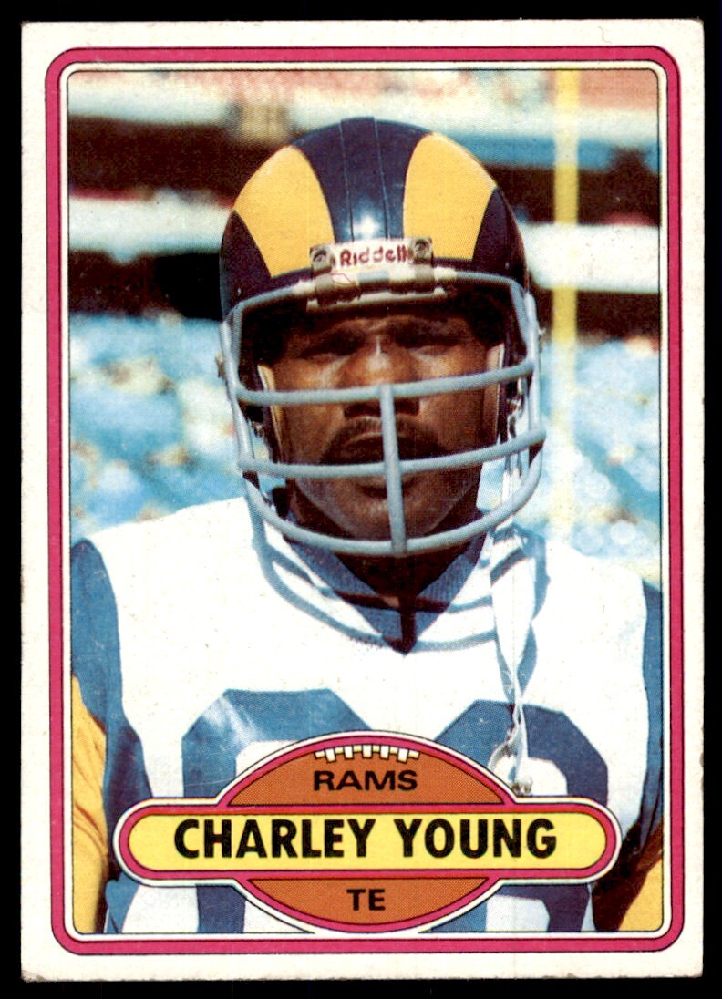 1980 Topps Charle Young Football Card Los Angeles Rams #98 | eBay