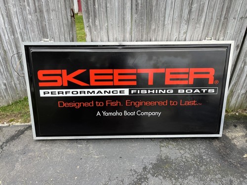 Skeeter Fishing Boat Lighted Sign | eBay