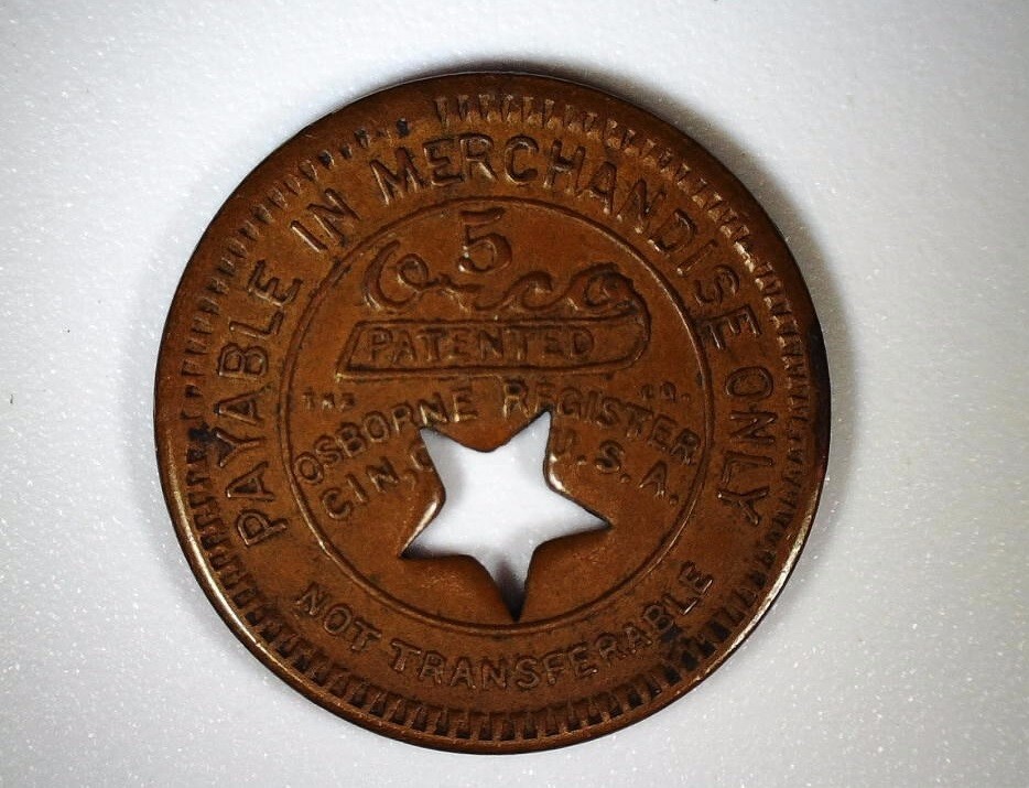 Startex-Tucapau, SC Mill Store Token - 5 cents | eBay