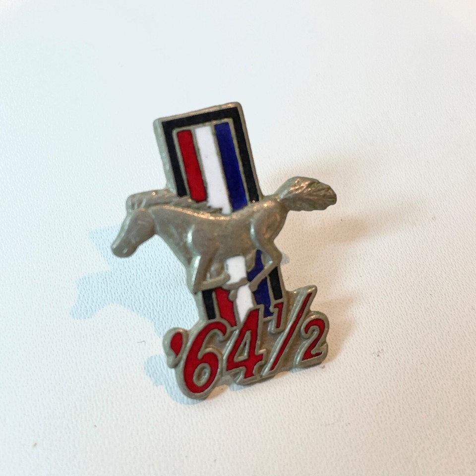 Vintage Ford Mustang Pin 64 1/2 1964 | eBay