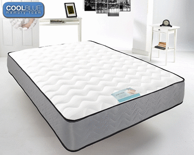 TOUCH COOL BLUE ORTHOPEDIC MEMORY FOAM MATTRESS - ANTI ALLERGY MICRO ...