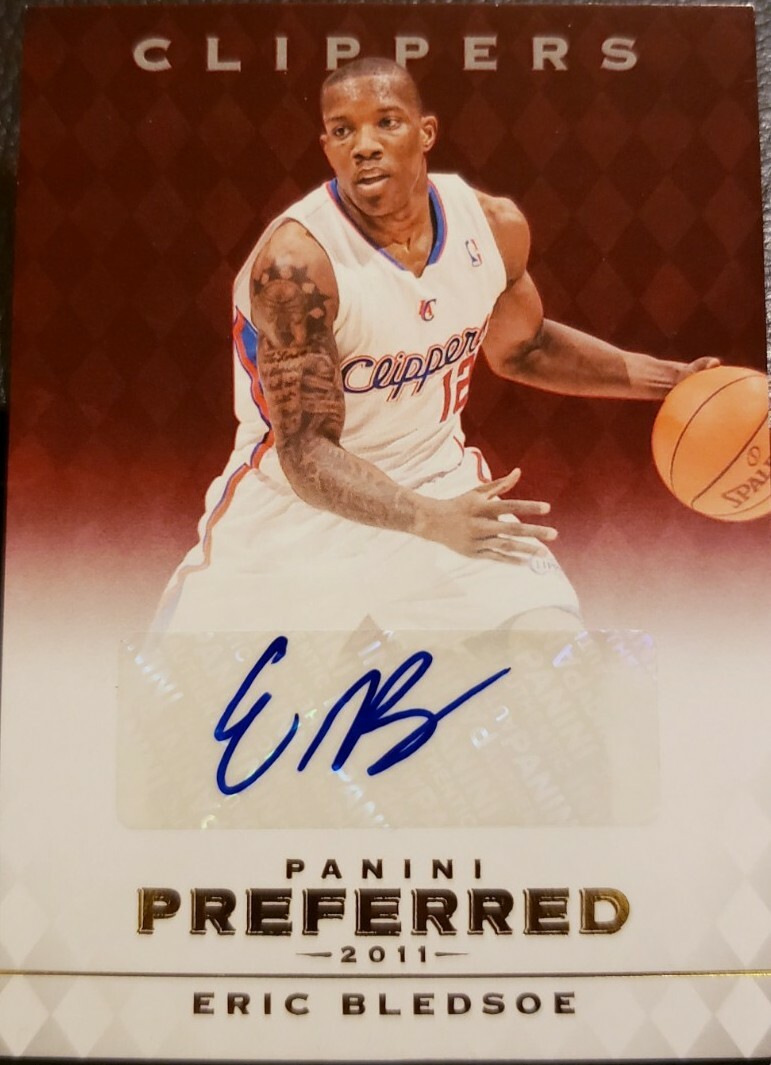 ERIC BLEDSOE 2011-12 Panini Preferred AUTO SP #/99 Clippers Suns Bucks ...