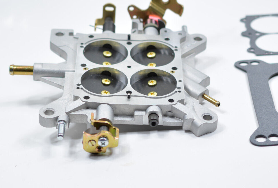850 CFM 4150 Double Pumper Carburetor Throttle Base Plate 4 Corner Fits ...