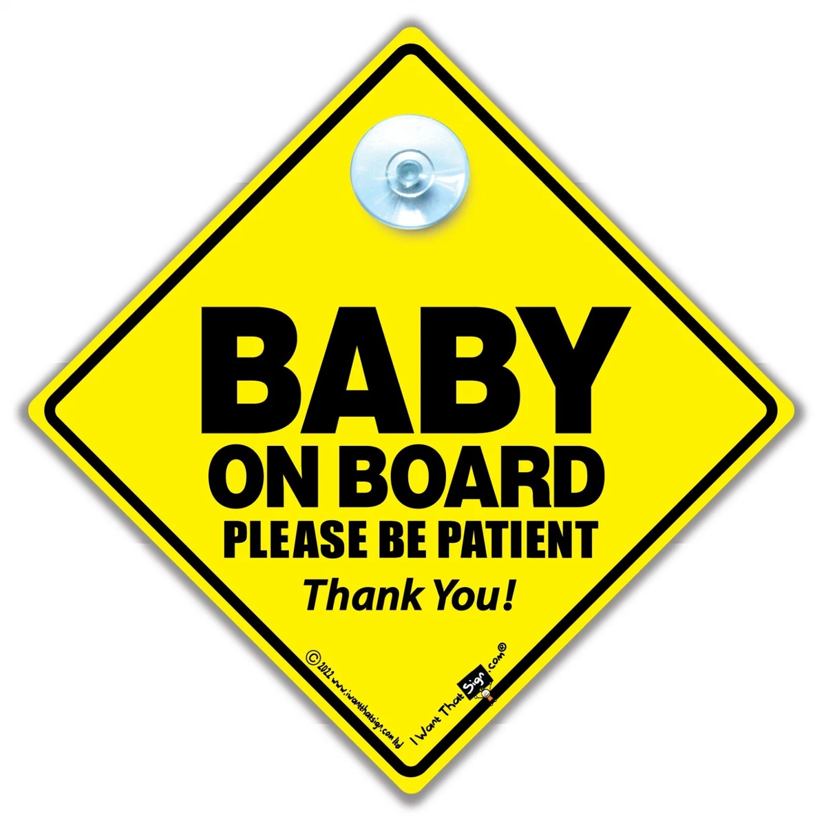 Baby On Board Car Sign