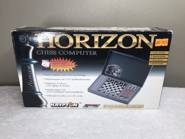 Krypton Horizon Systema 188 Chess Computer 1996 Vintage Complete VGC ...